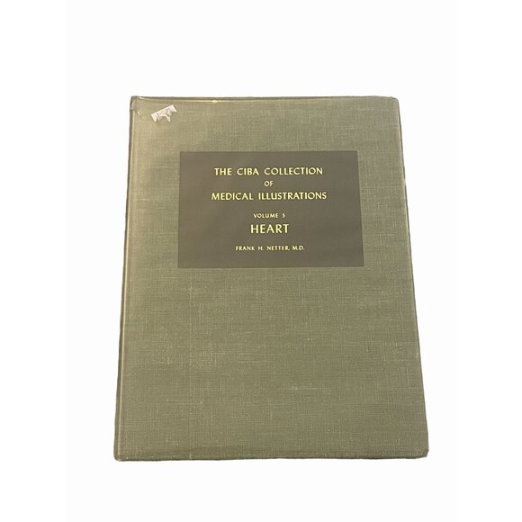 The Ciba Collection | Other | Vtg Ciba Collection Medical Illustrations Vol 9 Heart By Frank ...